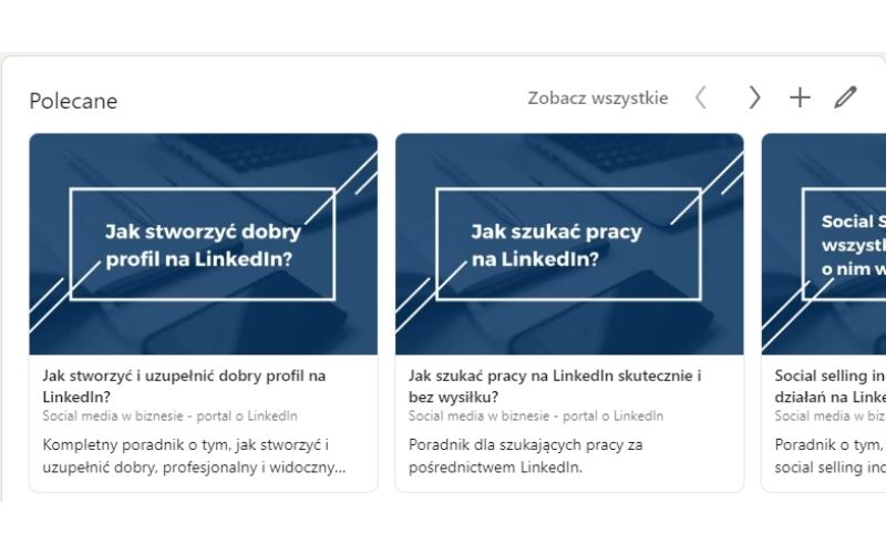 Wyniki badania profili na LinkedIn - Monika Gawanowska